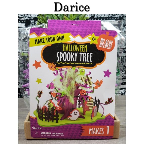 Darice | Holiday | Darice Halloween Spooky Treet Craft Decoration Kit ...
